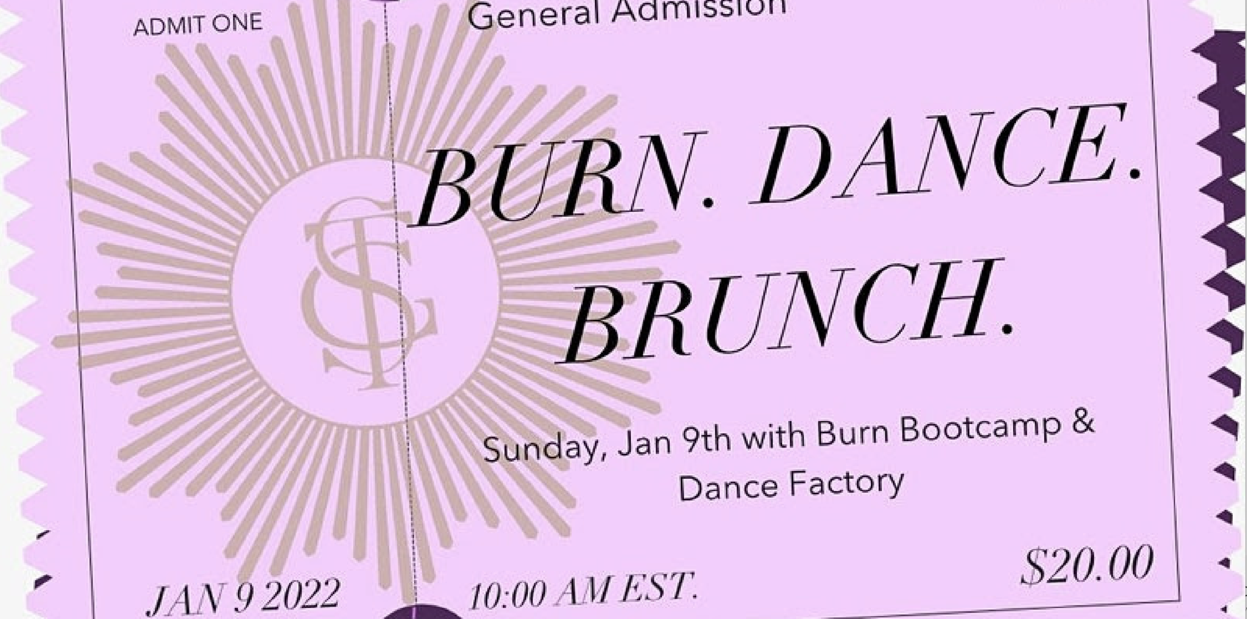 SPECIAL EVENT: Burn! Dance! Brunch! Rescheduled to February 6th! - The ...