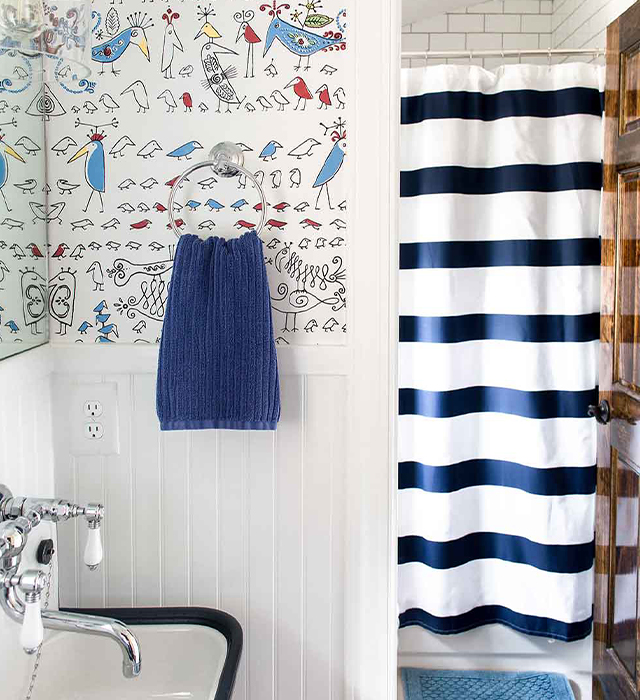 24 Bathrooms That Embrace Pattern - The Scout Guide