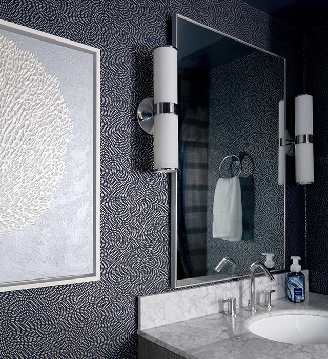 24 Bathrooms That Embrace Pattern - The Scout Guide