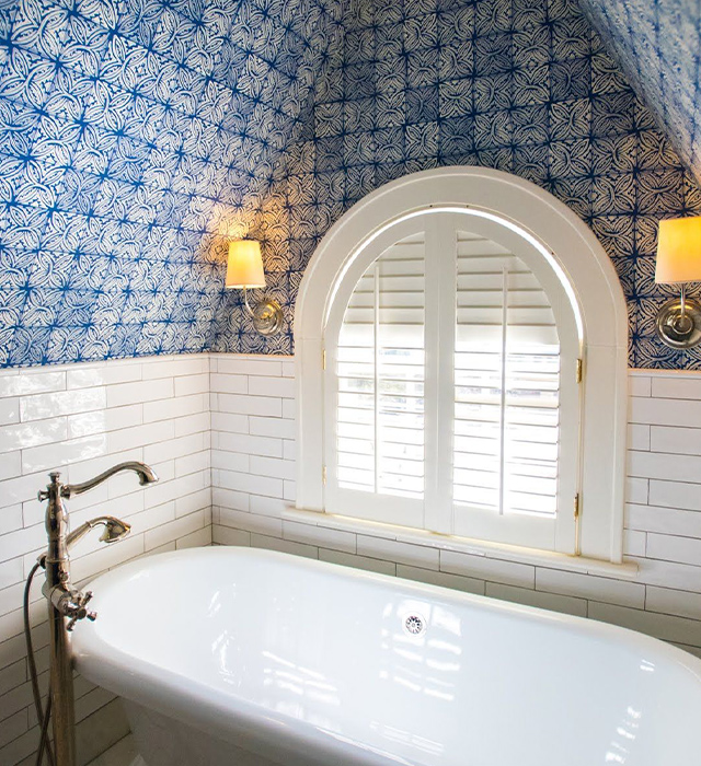 24 Bathrooms That Embrace Pattern - The Scout Guide