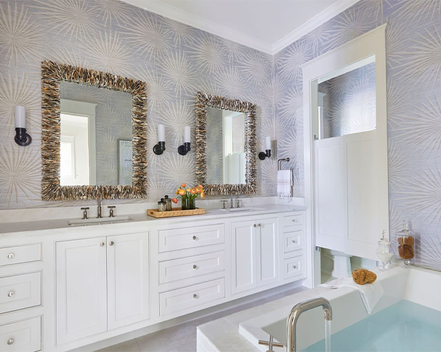 24 Bathrooms That Embrace Pattern - The Scout Guide