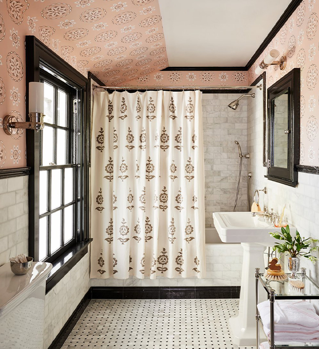 24 Bathrooms That Embrace Pattern - The Scout Guide