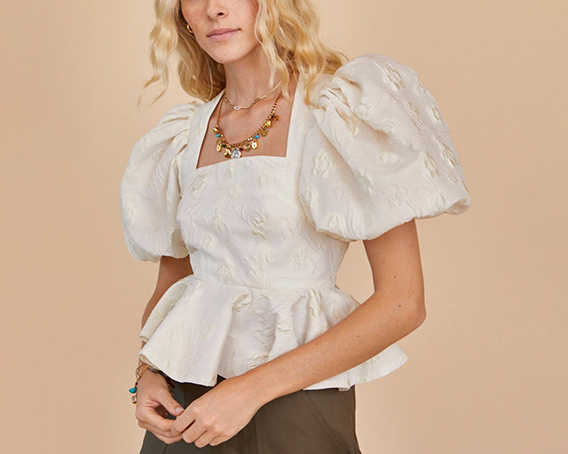 12 Puff-Sleeve Tops to Scoop Up This Summer - The Scout Guide