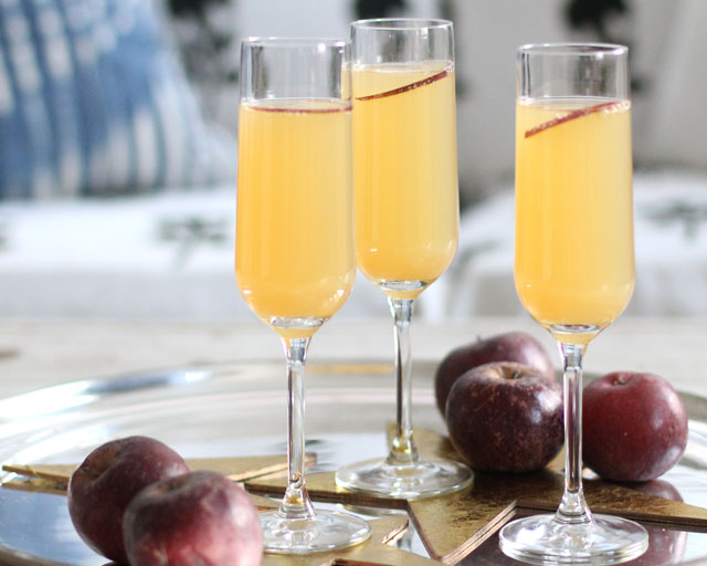 What We're Making: Apple Champagne Cocktails - The Scout Guide