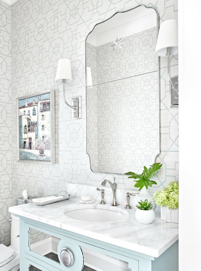 14 Stylish Bathrooms that Celebrate Pattern - The Scout Guide