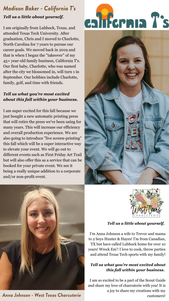 TSG Lubbock Women in Business - The Scout Guide