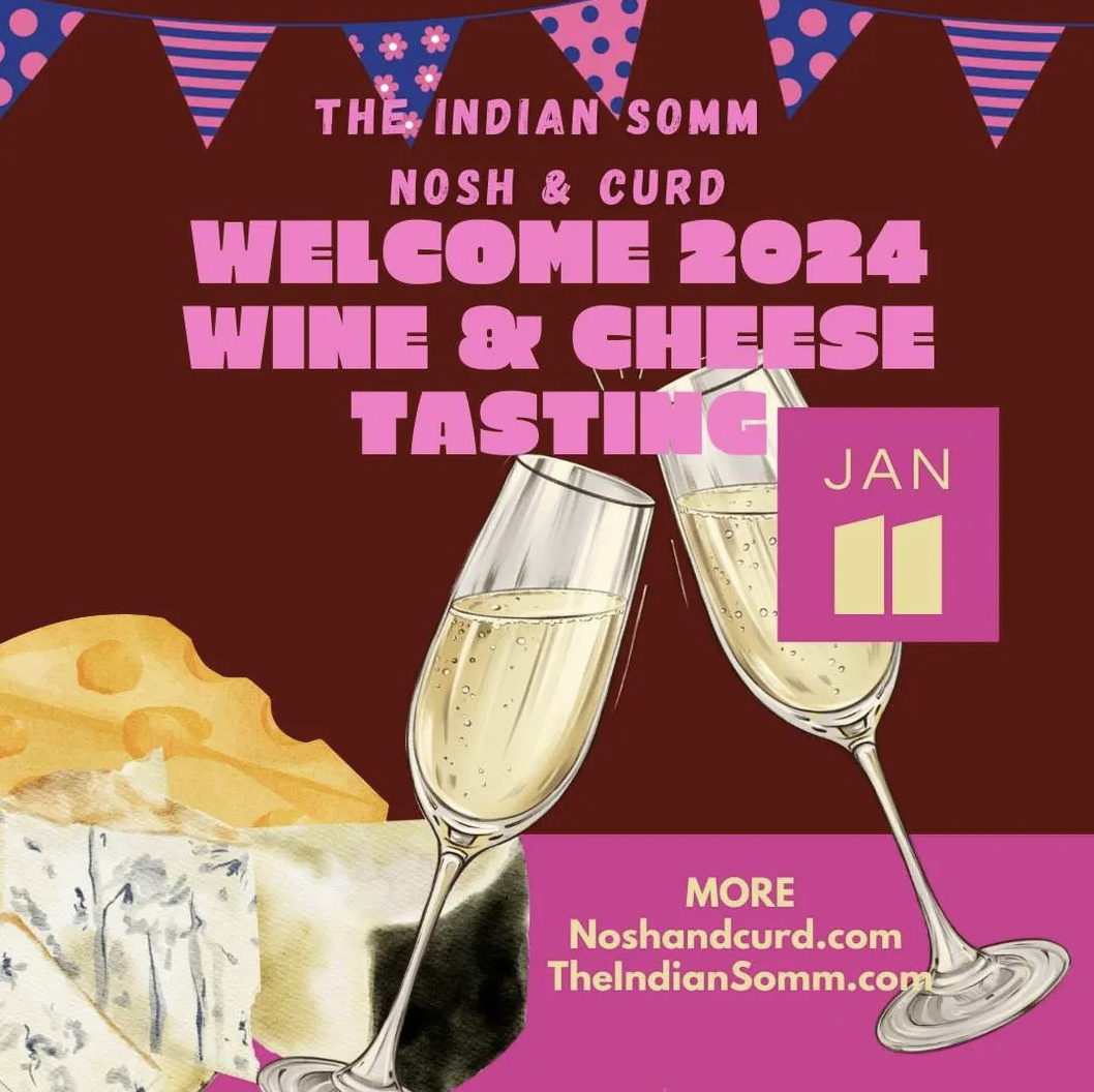 Welcome 2024 Wine & Cheese Tasting at Nosh & Curd - The Scout Guide