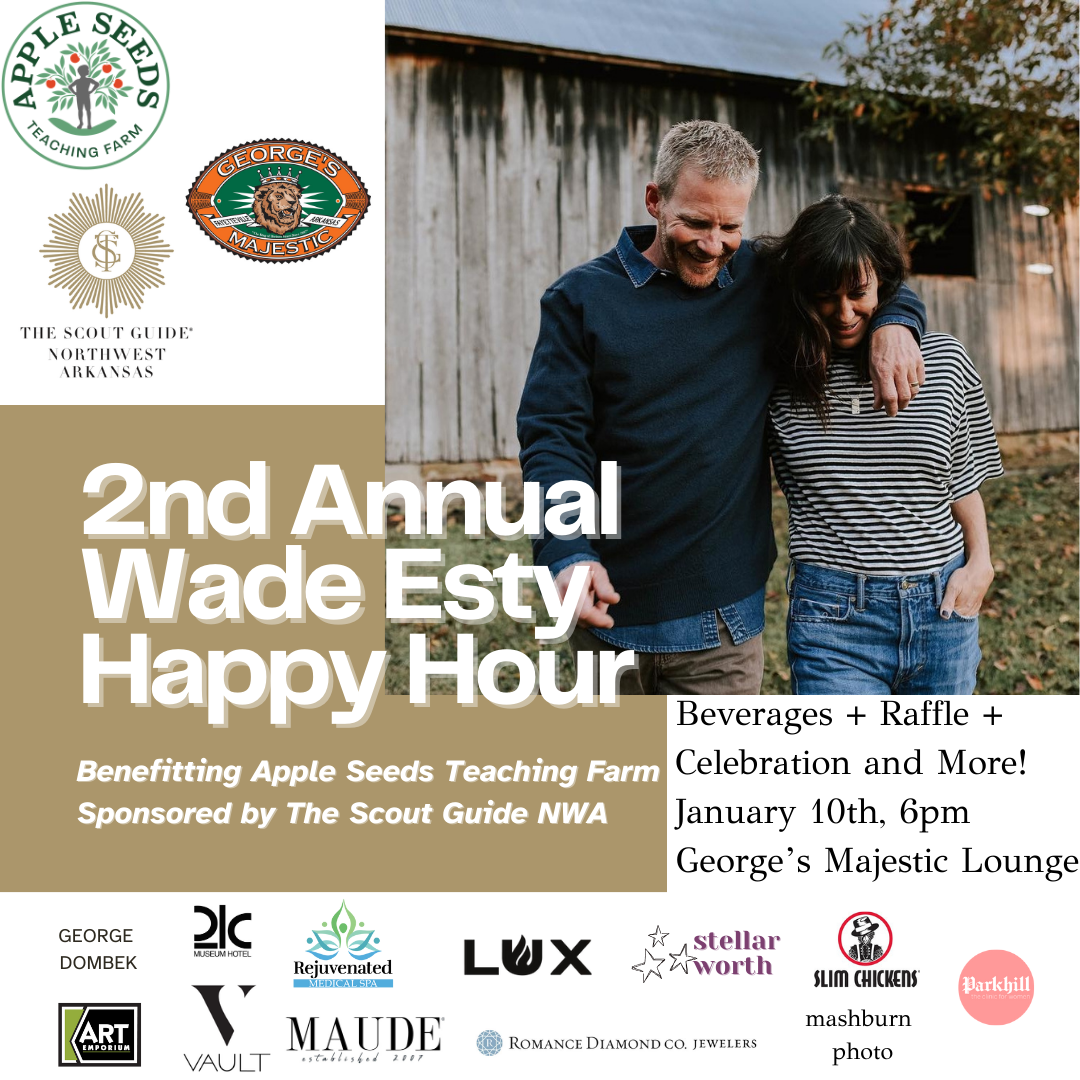 Wade Esty Happy Hour: Celebrate + Contribute to Apple Seeds!