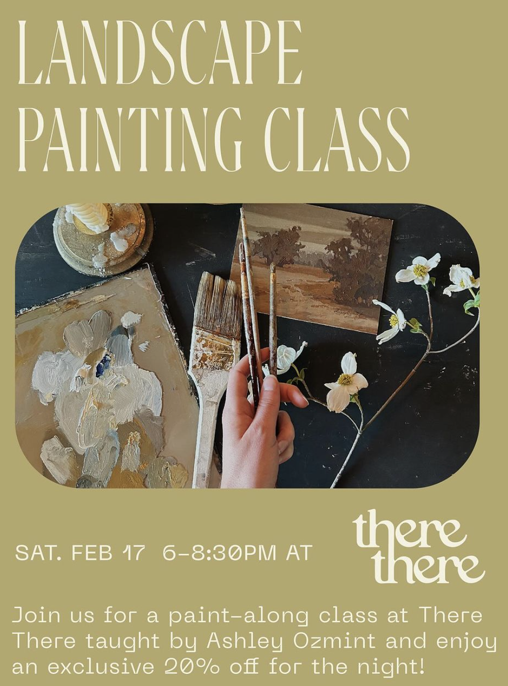 there there | Landscape Painting Class - The Scout Guide
