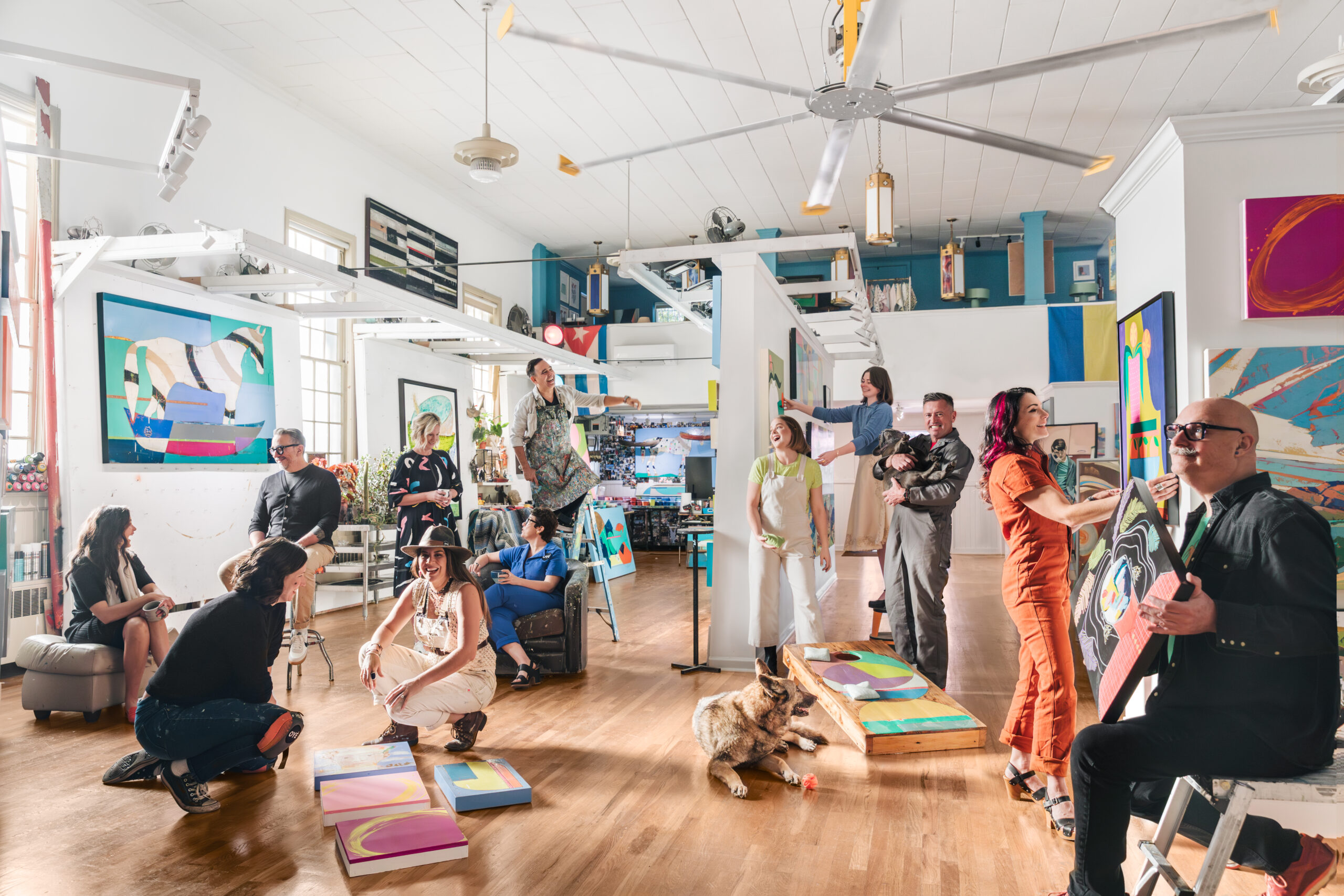 MEET THE ARTISTS | Spring "Explorations" Show at OYÉ Studios - The ...