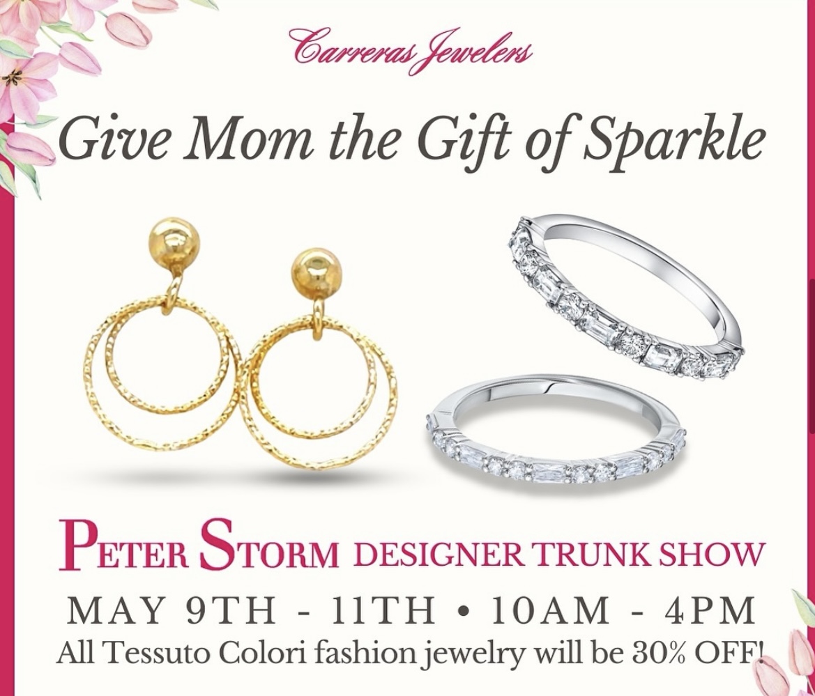 Peter Storm Designer Trunk Show at Carreras Jewelers The Scout Guide