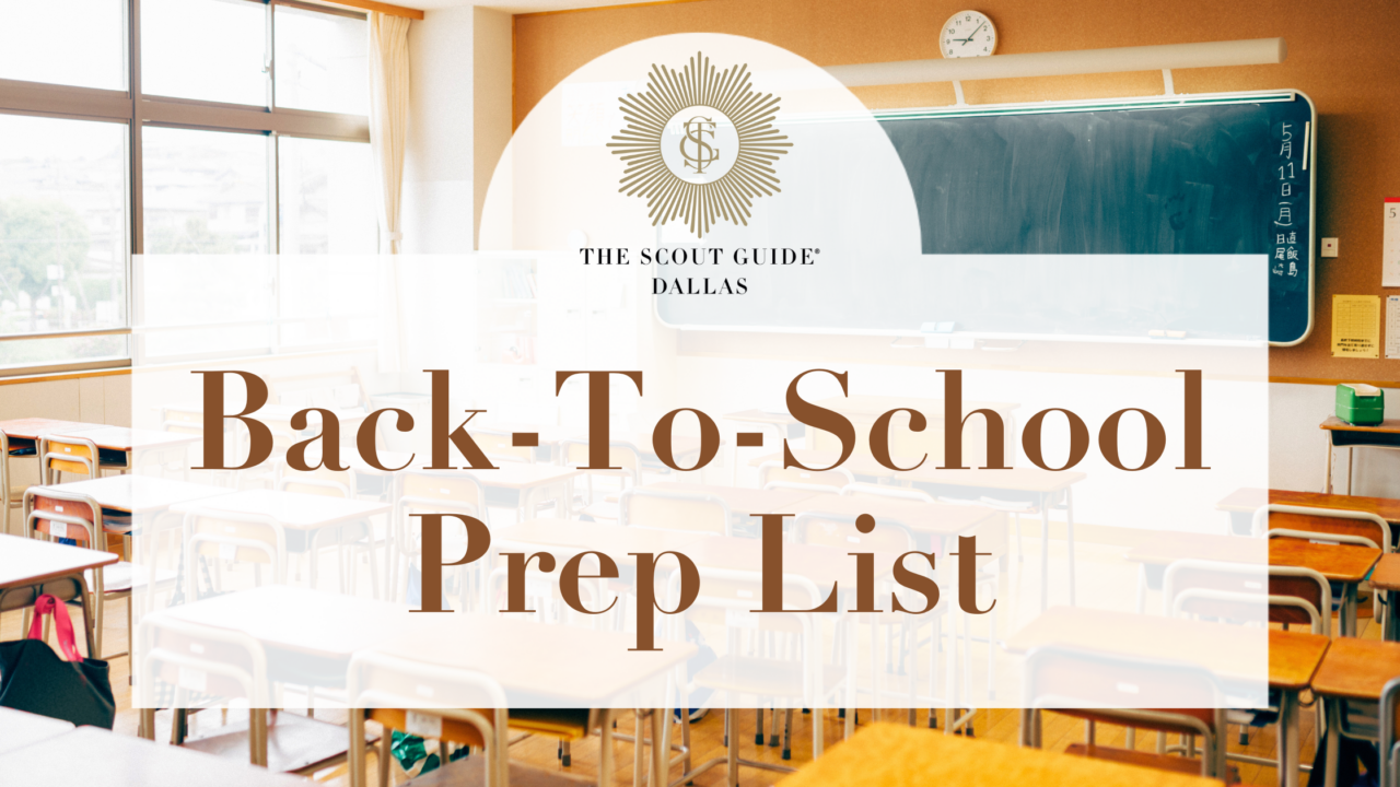 Your Scouted Back-to-School Prep List - The Scout Guide