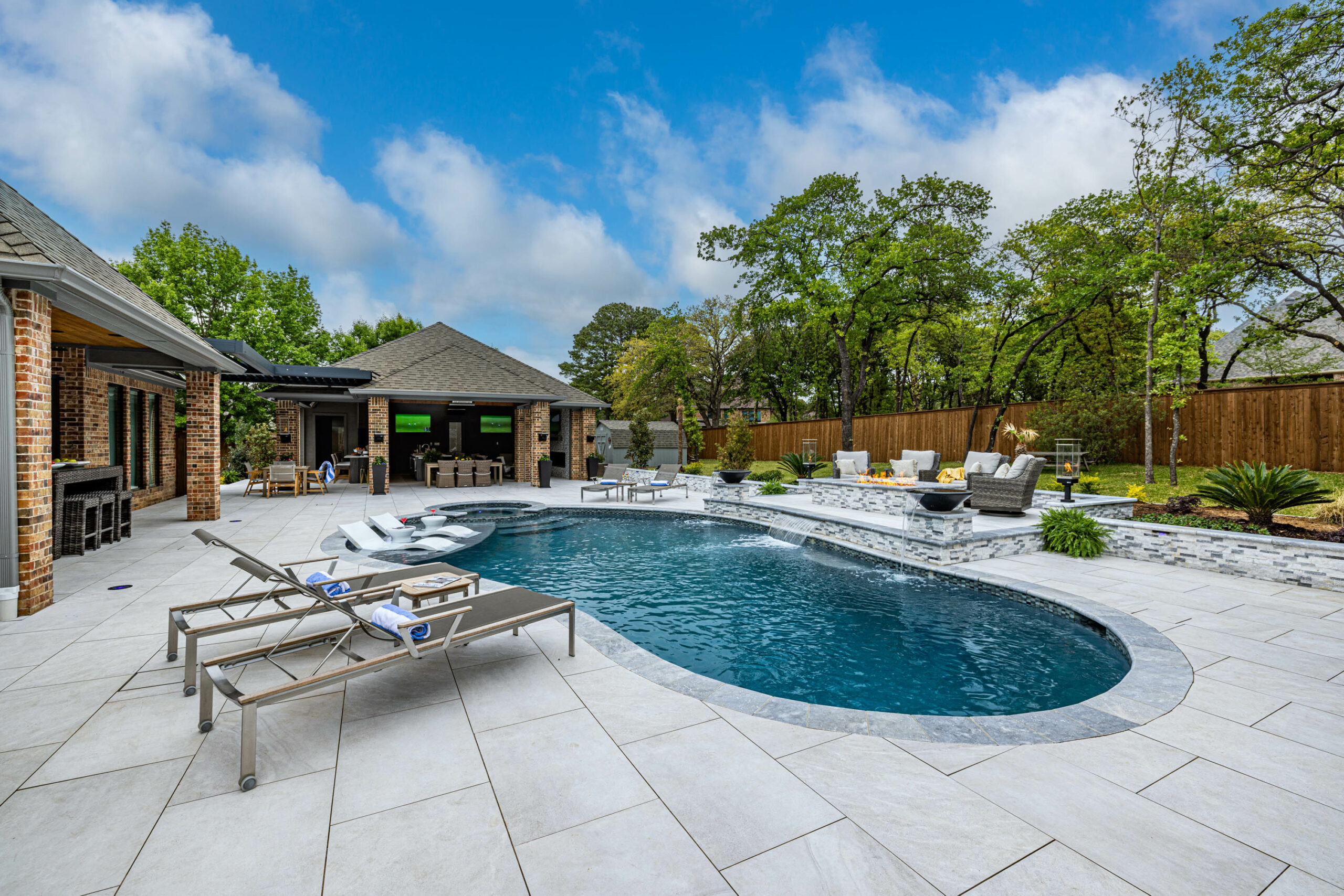 A Pool Cabana Tailored for North Texas Living - The Scout Guide