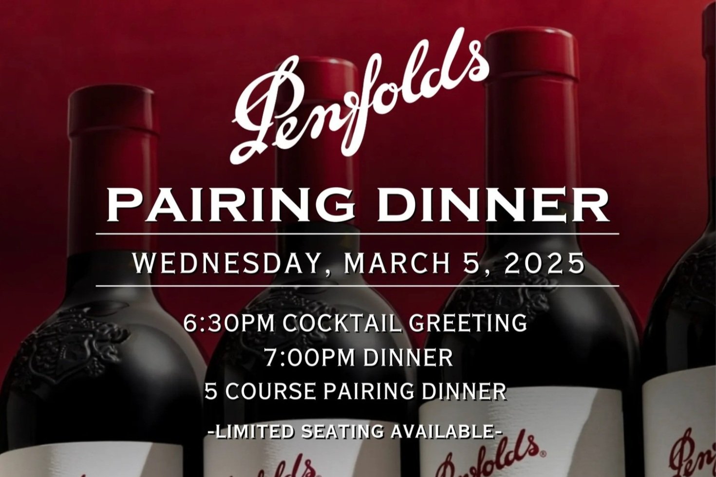 Penfolds Wine Pairing Dinner: A Night of Elegance - The Scout Guide