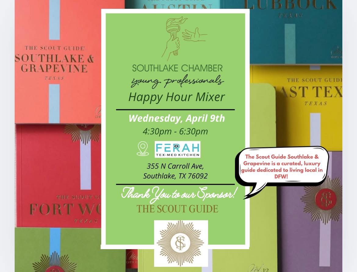 Southlake Chamber Happy Hour Mixer Invitation - The Scout Guide