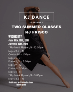 KJ Dance Frisco: Fun Summer Activities for Kids - The Scout Guide