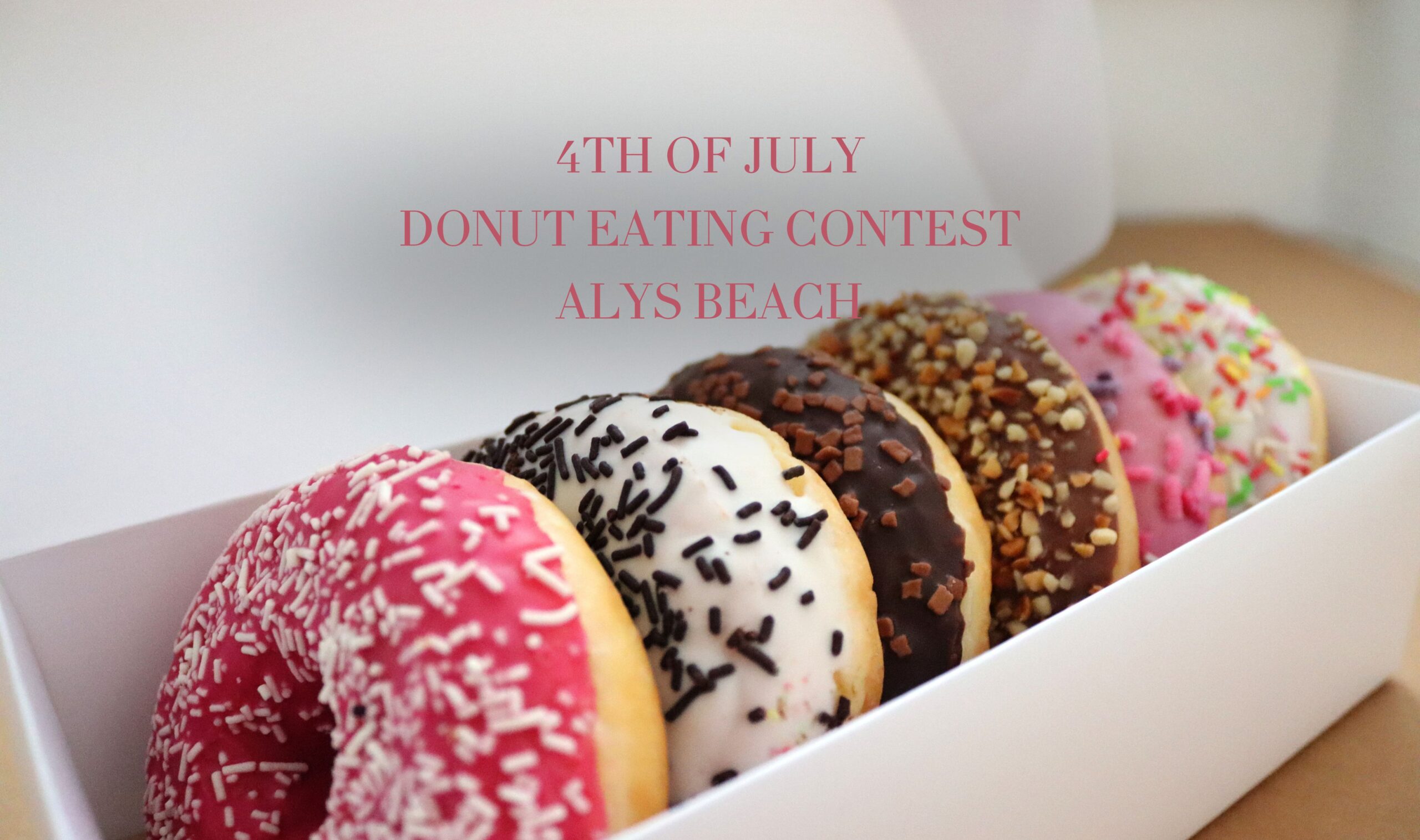 4th of July Donut Eating Contest at Alys Beach Amphitheatre | July 4 ...