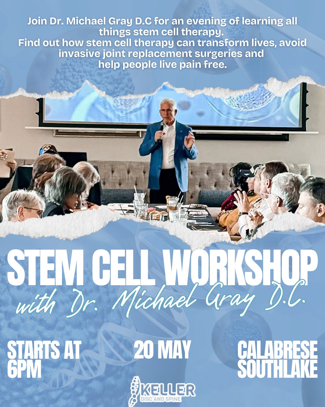 Stem Cell Workshop: Discover Pain Relief Options - The Scout Guide
