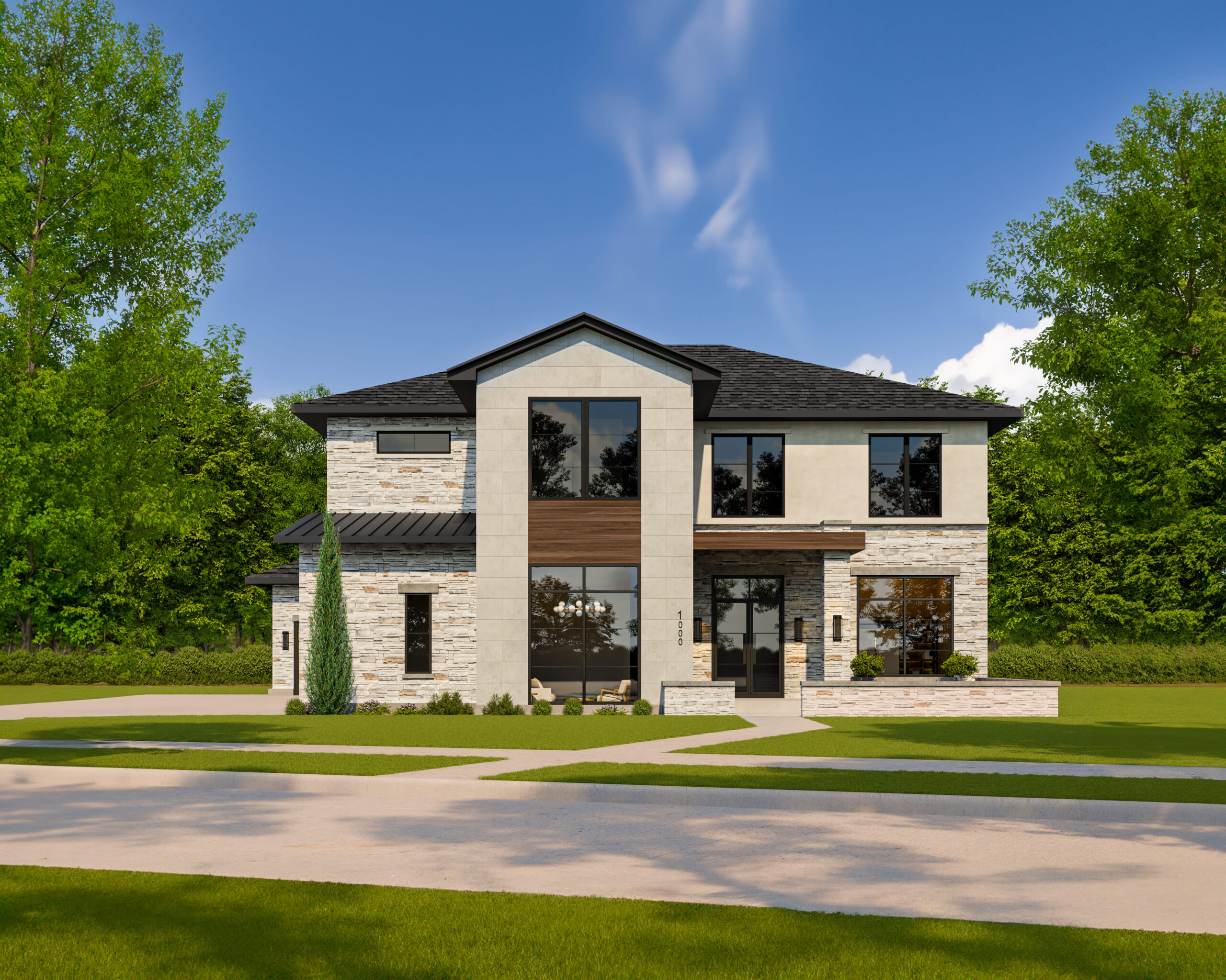 Luxury Home in Southlake: 1000 Breezeway by Tri Best Specialties