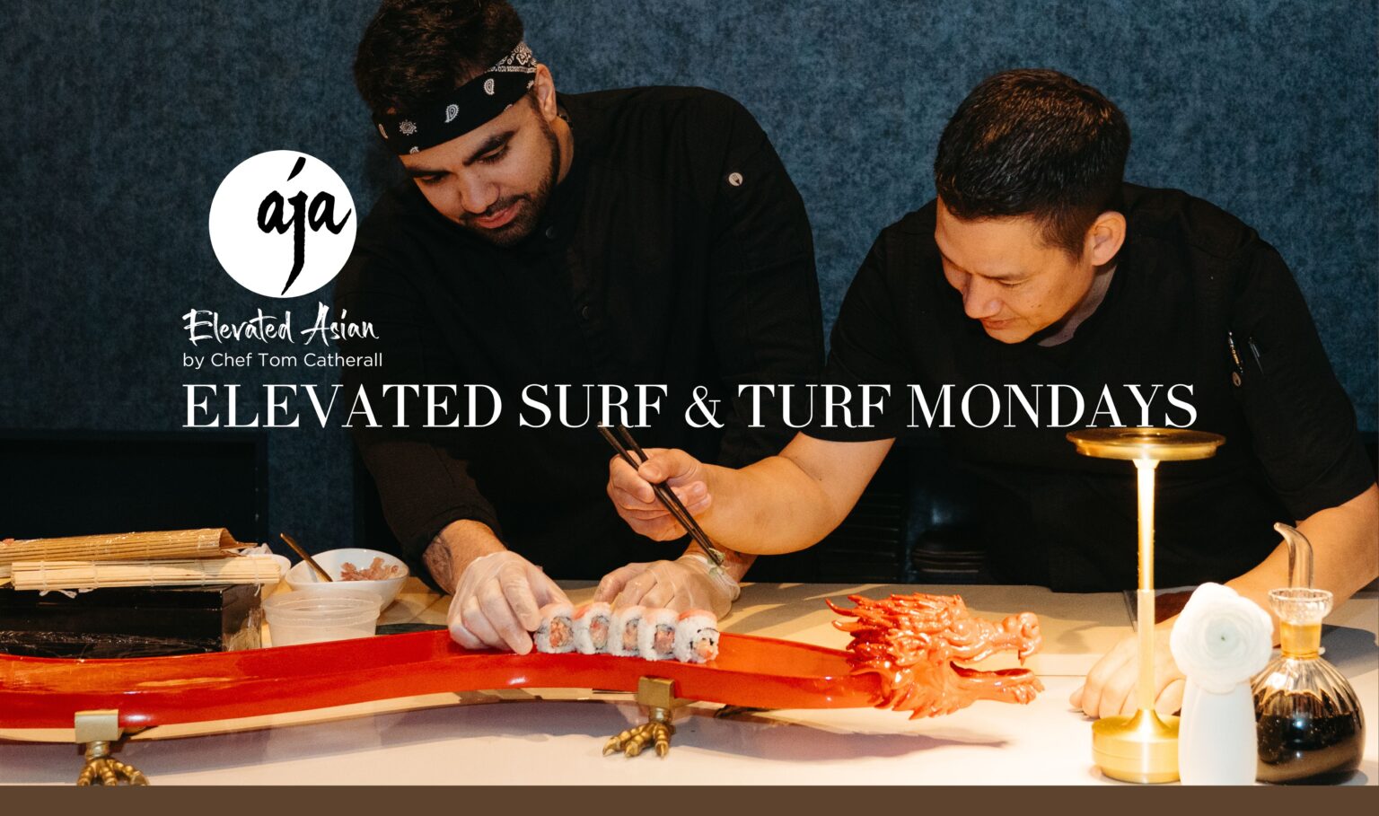 Elevated Surf & Turf Mondays at AJA - The Scout Guide