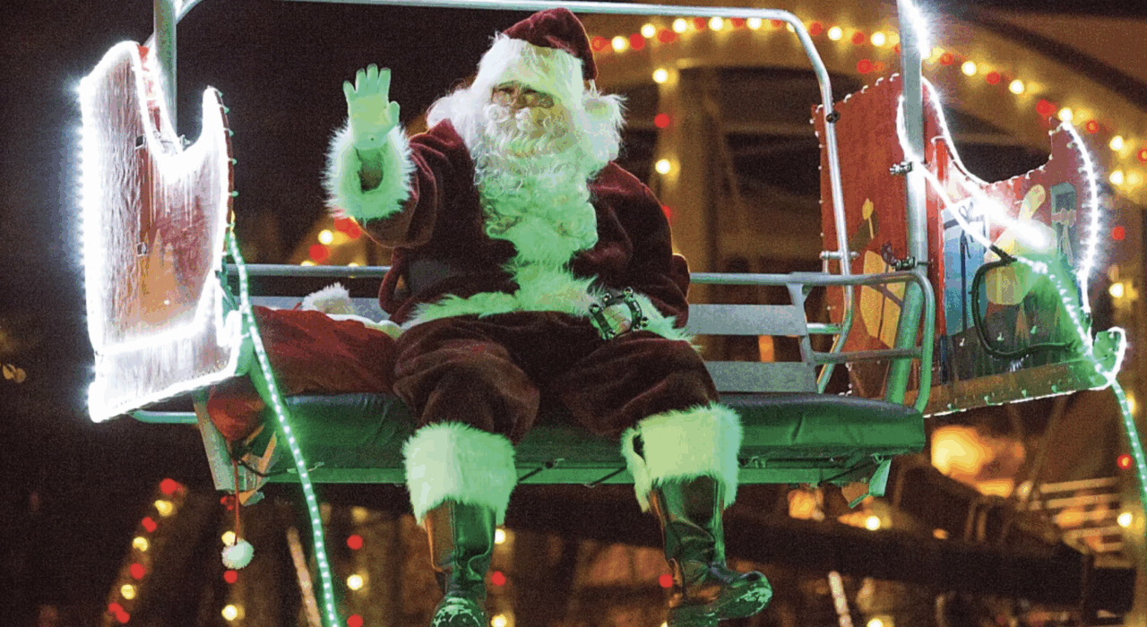 Santa Comes Down the Town Lift - The Scout Guide