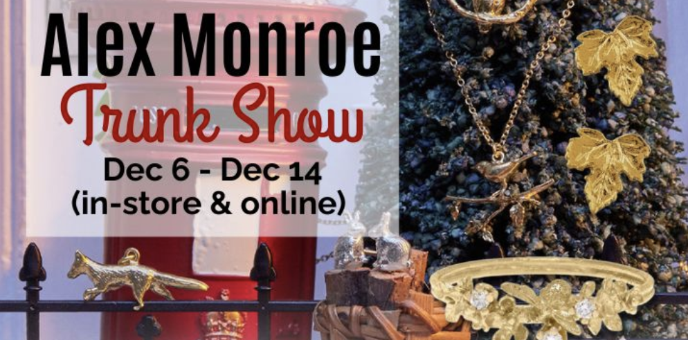 Alara Jewelry: Alex Monroe Trunk Show - The Scout Guide