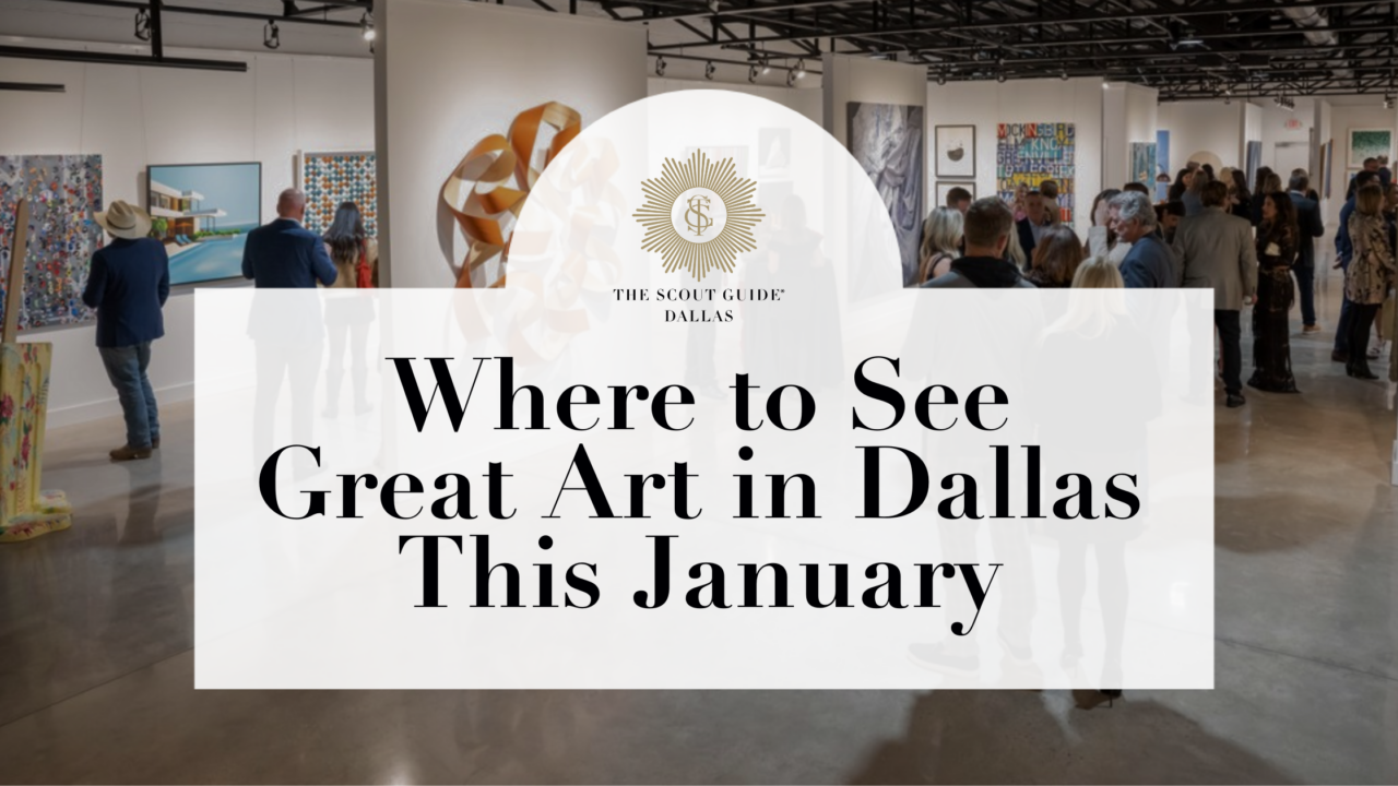 Where to See Art in Dallas This January - The Scout Guide