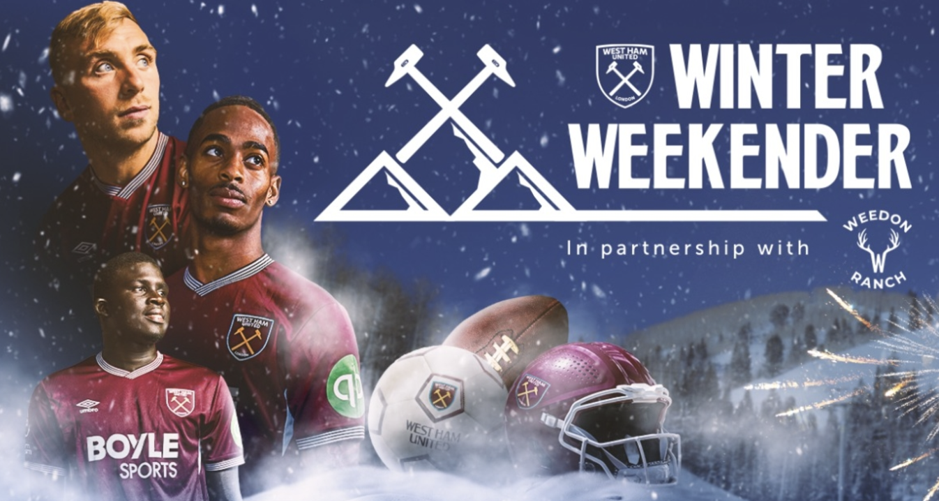 West Ham United Winter Weekender 2026 at Weedon Ranch - The Scout Guide